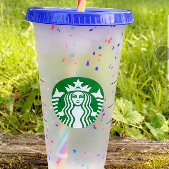 Starbucks | Dining | Starbucks Confetti Cup | Poshmark